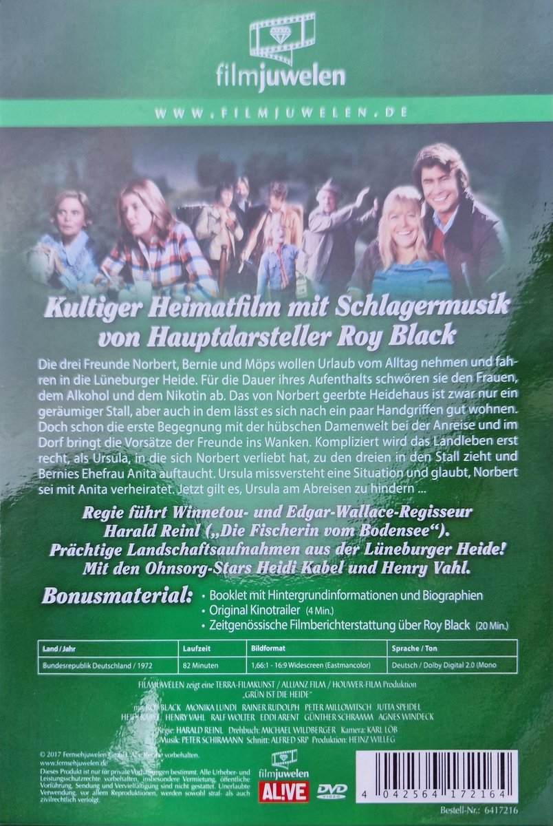 Grün ist die Heide (Dvd), roy black | Dvd's | bol