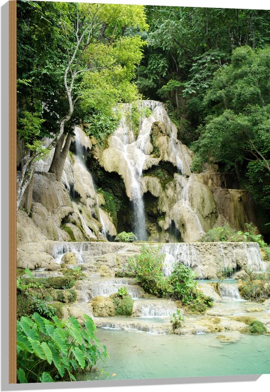 Hout - Beekje - Water - Waterval - Bomen - Planten - Kleuren - Natuur ...