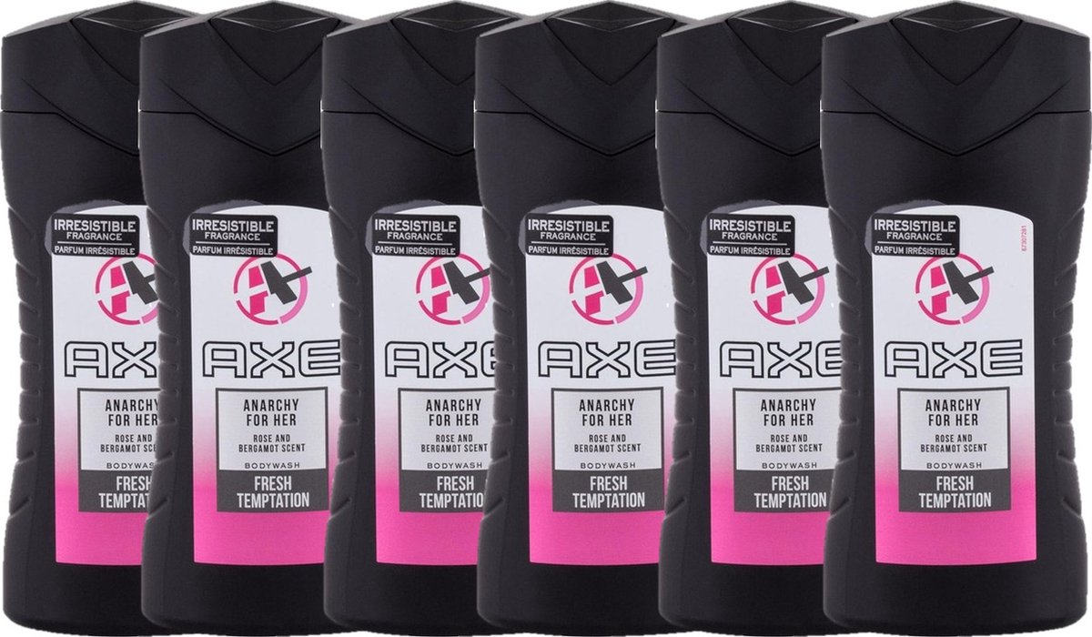 Axe Douchegel - Anarchy For Her - 6 x 250 ml | bol.com