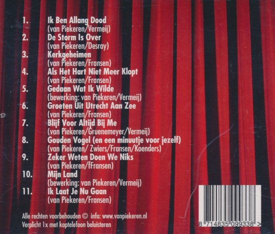 De verdieping, Van Piekeren | Muziek | bol.com