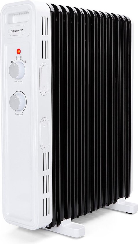 Aigostar Hubery 33ZDK - Oliegevulde radiator kachel - 2500W - 3 standen ...