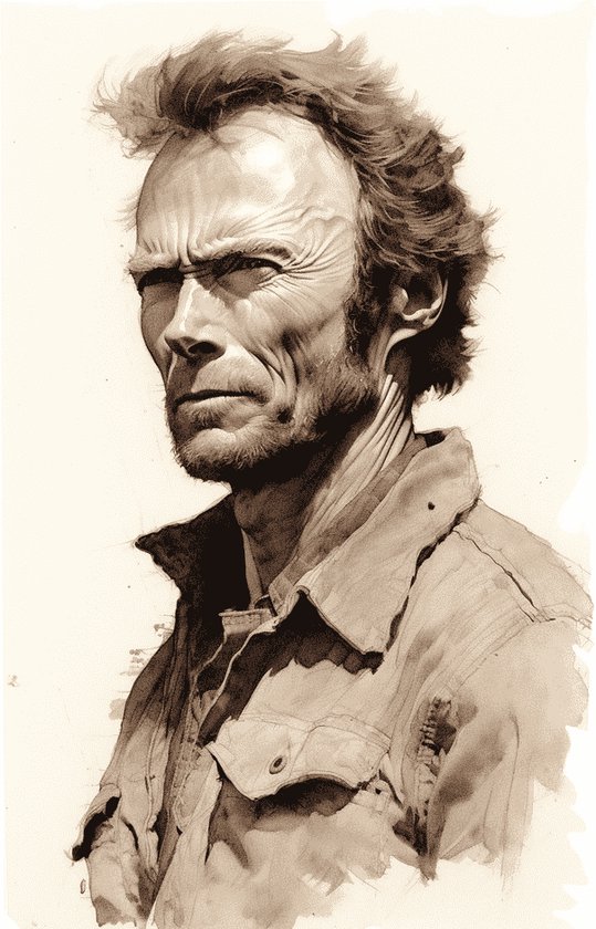 Clint Eastwood Poster Dirty Harry Poster Cowboy Poster Film