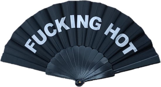 fucking hot - waaier - waaier festival - ventilator | bol.com