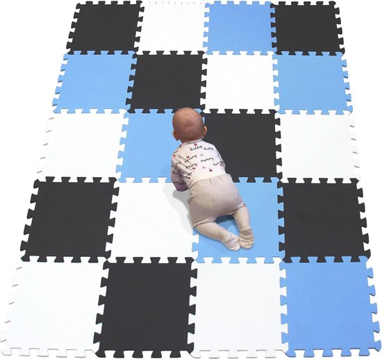 Soft Foammatten - Vloerbescherming voor kinderen en oefeningen - 30x30 ...