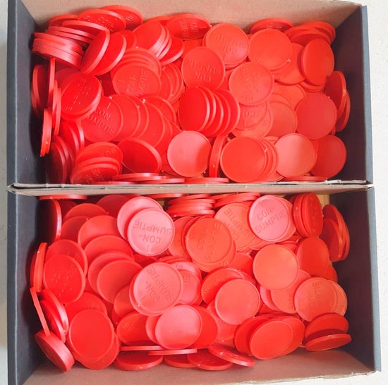 JETONS - Drankjetons - dia:28mm - Betaalmunten - Fiches - 500 Stuks ...