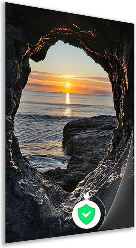 doorkijk poster - Zee poster - Poster Natuur - Wanddecoratie landelijk ...