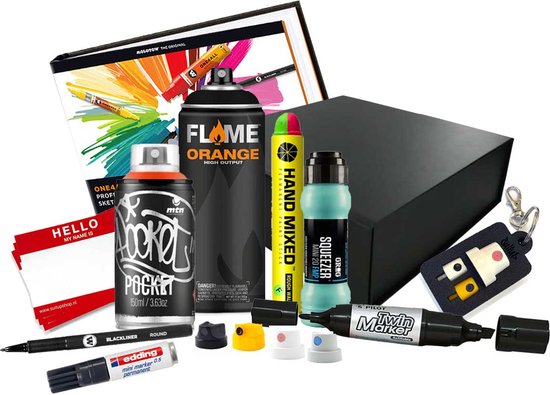 Graffiti Gift Box - Urban Art Cadeau Set - Geschenkset - Kado box | bol
