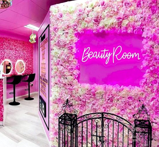 Beauty Room Led Neon lamp - Salon - Slaapkamer - Neon Wandlamp - Neon ...