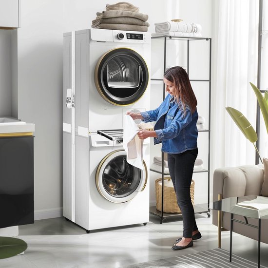 Universeel Verbindingsframe Tussen Droger - Wasmachine Stapelframe Voor ...