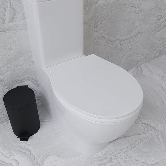 Capri PP Thermoplastisch softclose witte wc-bril - instapniveau ...