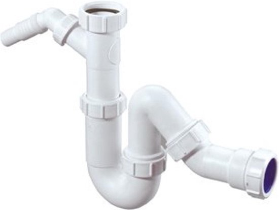 McAlpine Sifon met Wasmachine Aansluiting - 1½" x 40 mm | bol