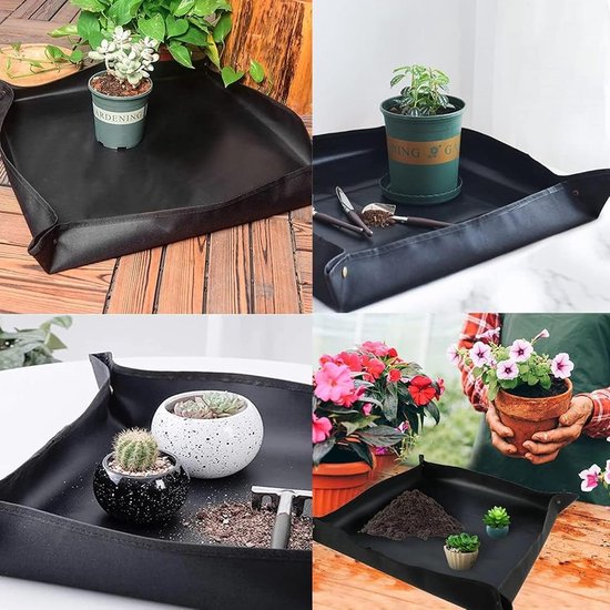 16 stuks verpotmatten, waterdichte tuinmat, plantenmat, 75 x 75 cm ...