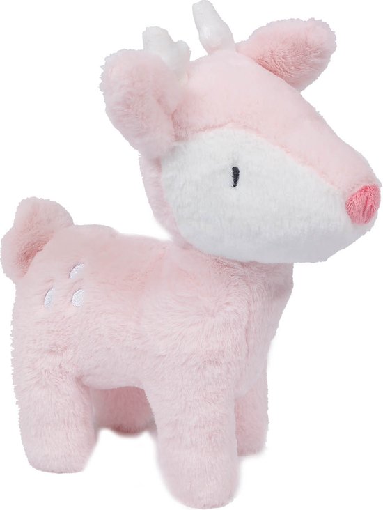 PIA Soft Toys - Pluche Knuffeldier Hert roze - 25 cm | bol