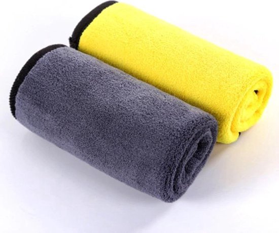 Scoby - 2 x Microvezel Doek - Auto Poetsdoek - Schoonmaakdoek ...