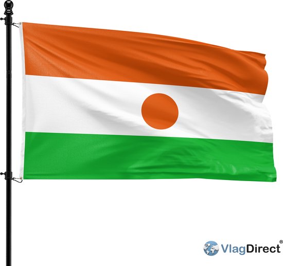 VlagDirect - Nigerese vlag - Niger vlag - 90 x 150 cm | bol