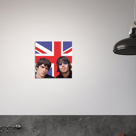 Oasis Britpop band poster | Liam Gallagher posters | 50 x 50 cm ...