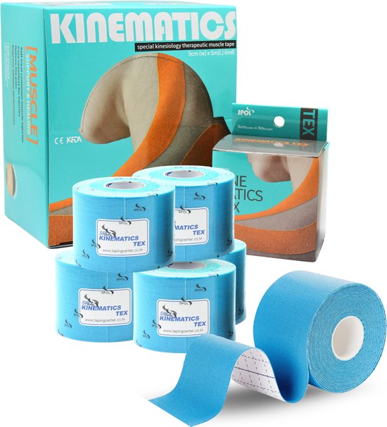 SPOL Kinematics Tex Kinesiotape Sporttape - Fysiotape - Kinesiology ...