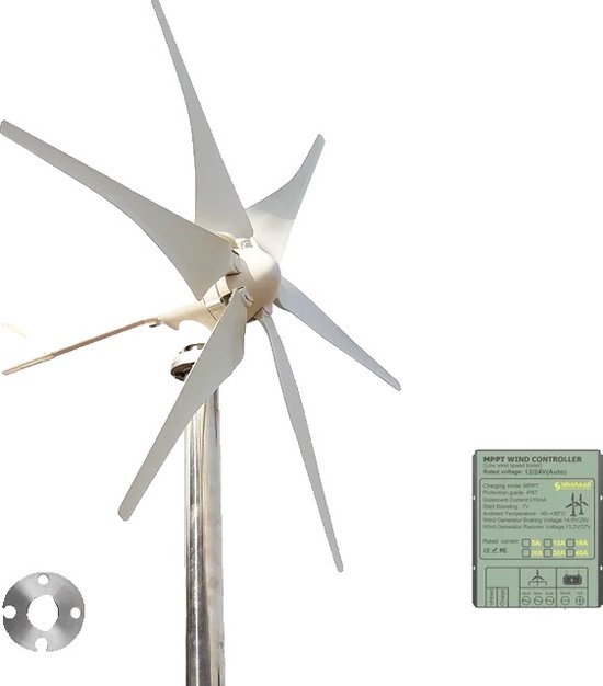 Windturbine, 3000W Vermogen, Gratis Controller, 48V, Met MPPT ...