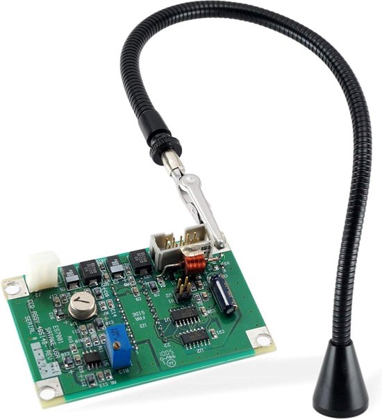 360 ° roterende helpende handen soldeer derde handen met vergrootglas ...