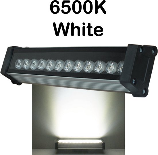 SMD TEK LED Wallwasher Wandlamp - 27 cm - 14W - 6500K - 12 High Power ...
