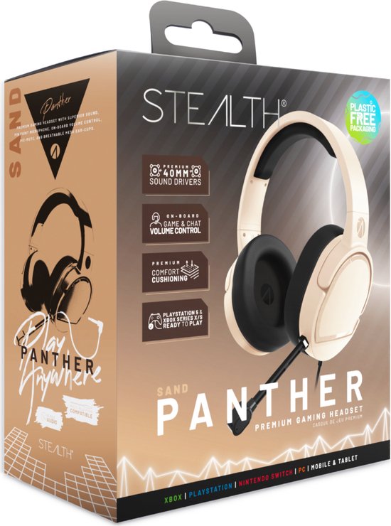 Stealth PANTHER Premium Gaming Headset for XBOX, PS4/PS5, Switch, PC ...