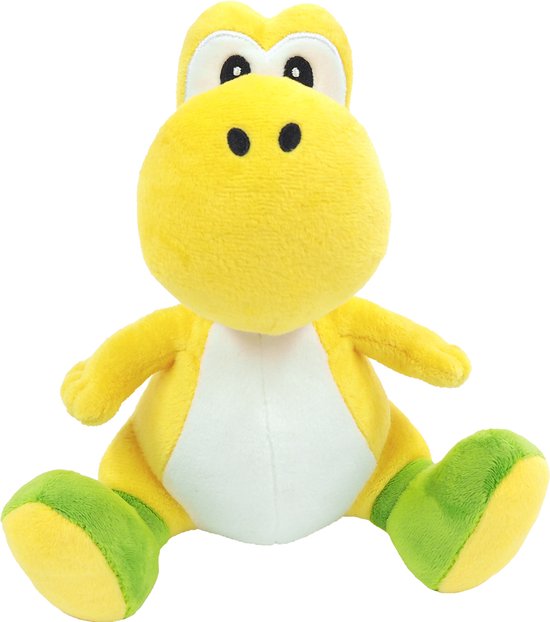 SUPER MARIO - Yellow Yoshi - Plush 20cm | bol