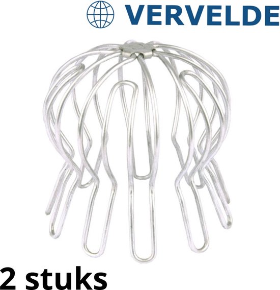 Vervelde Dakgootbeschermer - Bladvanger - Boldraadrooster 80/100mm | bol