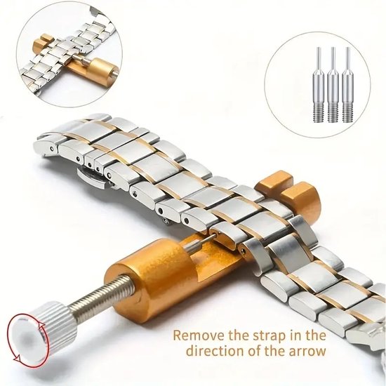 Horloge Band Inkorter I Horlogeband Inkorten I Horlogeband Pin ...