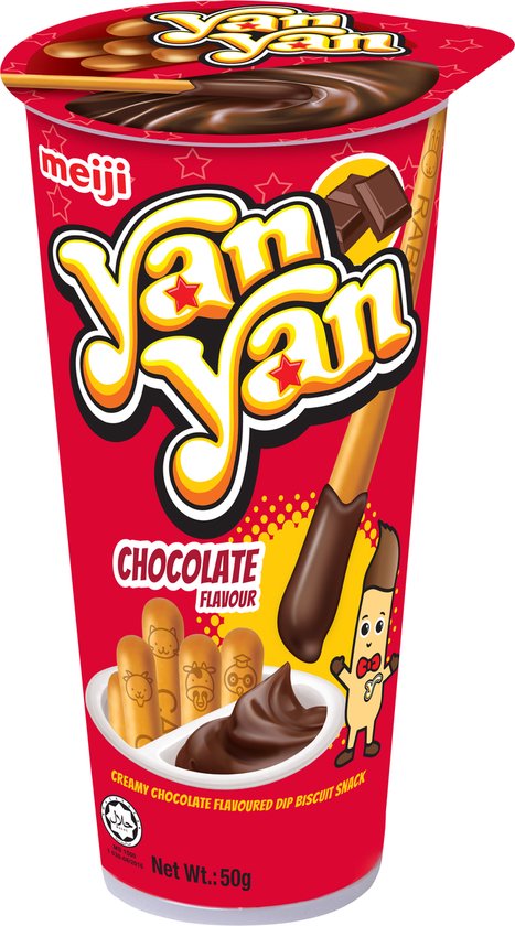 Meiji Yan Yan Chocolate (10 x 50g) | bol