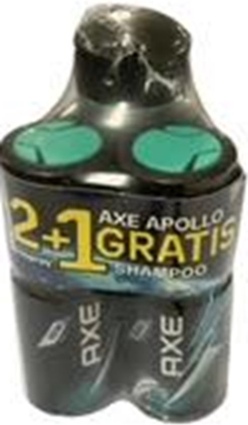 Axe Apollo Set, 2 Deodorant/Bodyspray 150ml + 2in1 Shampoo+Conditioner ...