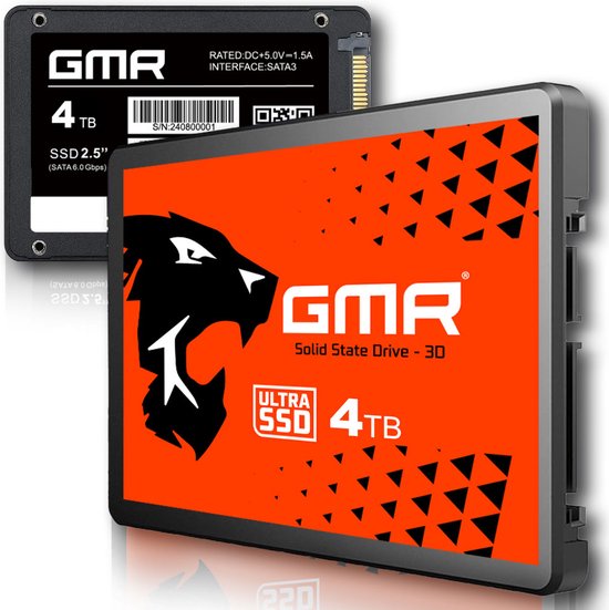 GMR 4TB Performance SSD 2.5 inch - High Speed Upgrade - Interne solid ...