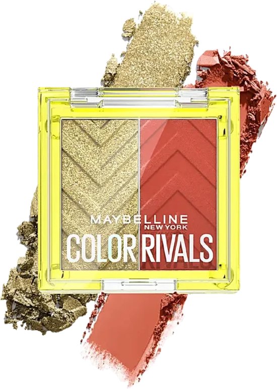 Maybelline Color Rivals Shadow Duo Palette - Chill X Daring | bol