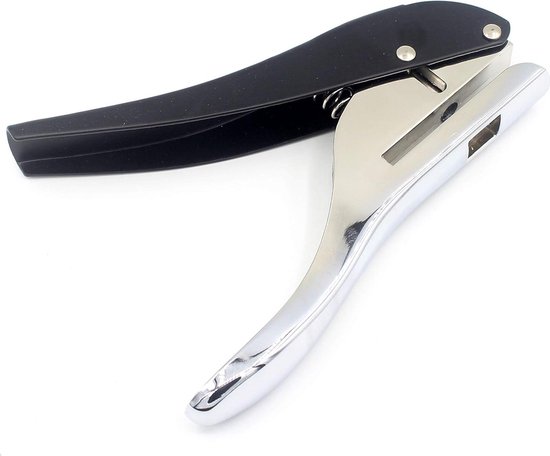 Metalen Hand Held Pons Zwaar Plicht Enkele Ronde Gat Pons Tang voor ID ...