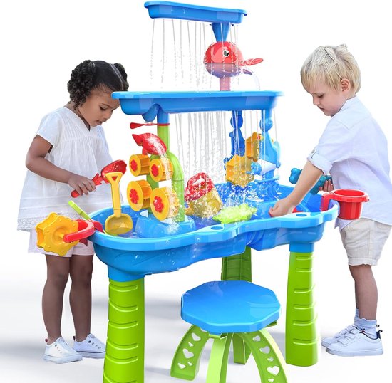 Waterspeeltafel - 4-in-1 watertafel Voor Kinderen - Watertafel - Medium ...