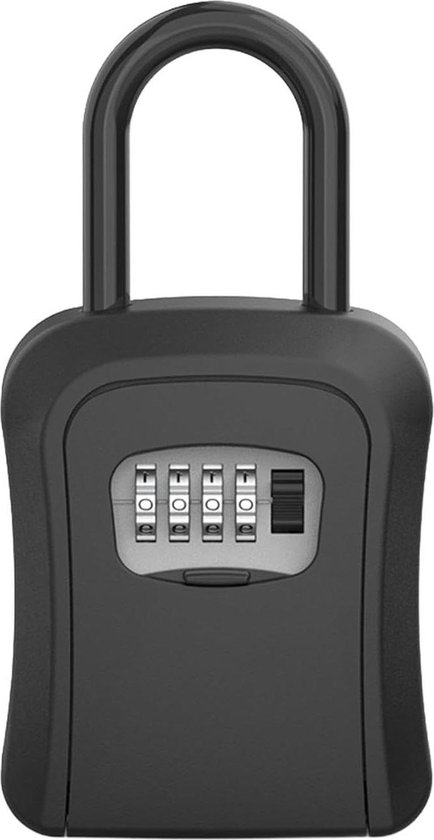 Sleutelkluis 4-cijferige cijfercode - beugel - weerbestendig ...