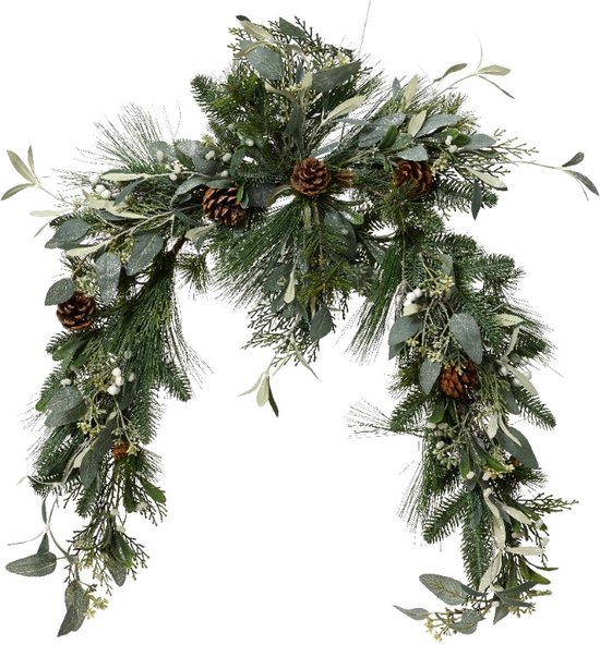 Decoris slinger kerst groen | bol