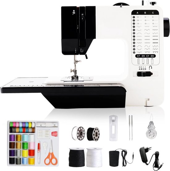 Borduurmachine - Naaimachine Elektrisch - Embroidery Machine - Naaiset ...