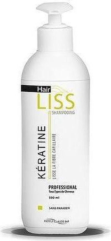 Claude Bell Hair Liss Keratine Shampoo 500ml | bol