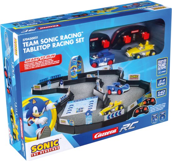 Carrera RC Auto Mini - Team Sonic Racing - Set de course - Sonic vs ...