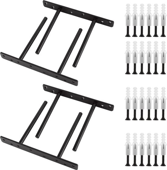 Onzichtbare plankdragers - set van 4 stuks - 200 mm - inclusief ...