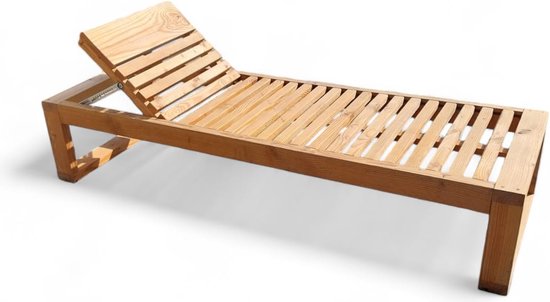 Garden&Furniture ligstoel - Stevig Douglas Houten Ligbed 65x200 cm ...