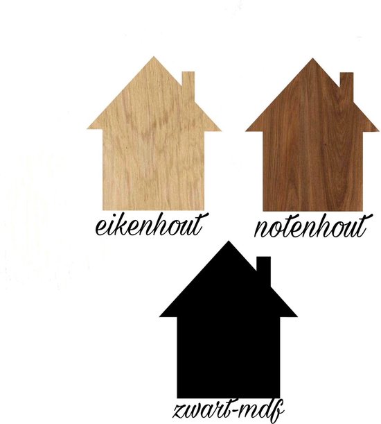 Skyline van Culemborg - Eikenhout - 150cm - Wanddecoratie van hout | bol