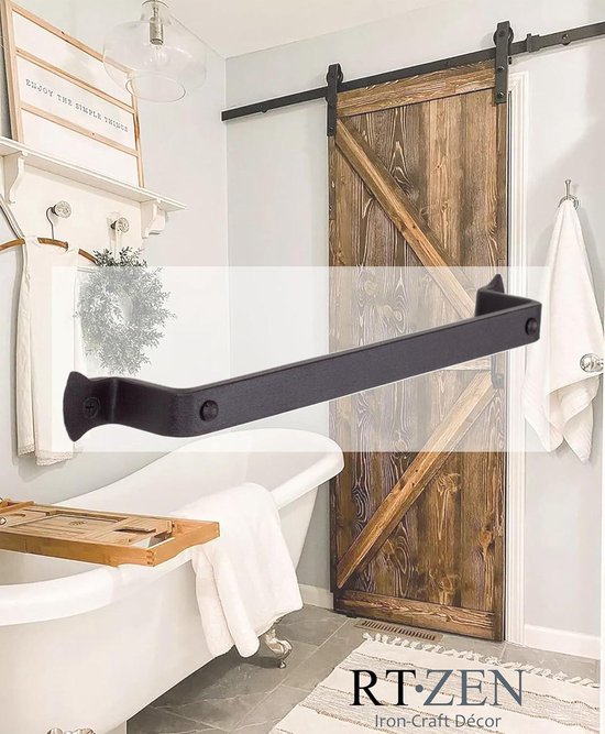 Handdoekrek Radiator Boerderij Handdoekenrek voor Badkamer Handgemaakte ...