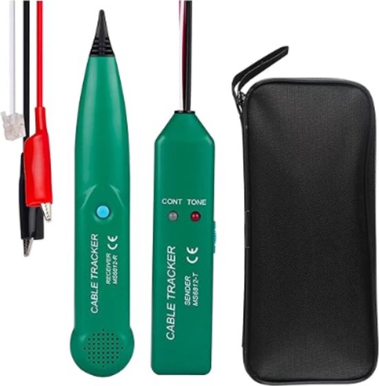 Kabeltester - Kabelzoeker - Met toongenerator - Circuittester | bol