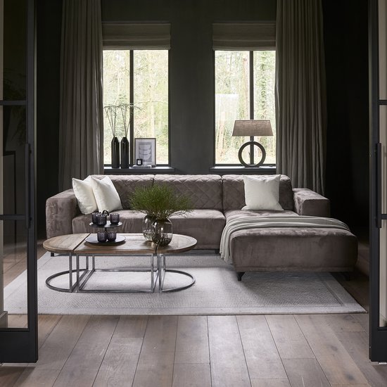 Riviera Maison Vloerkleed Laagpolig - Madison Rug - 230x160 cm - Crème ...