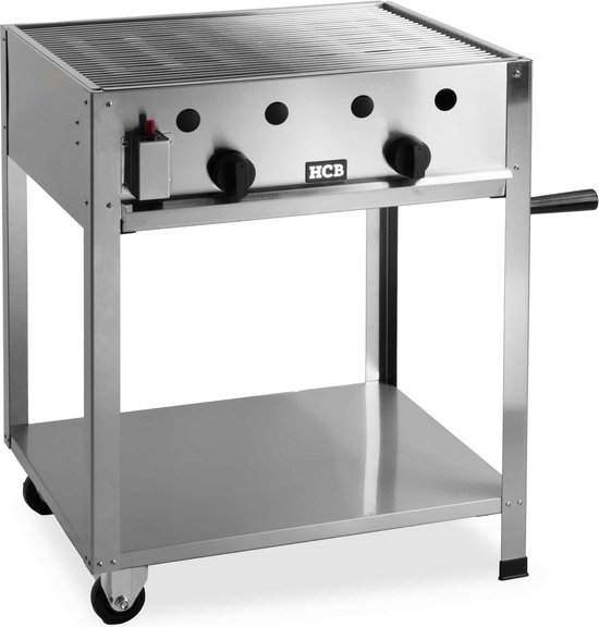 HCB® - Professionele Horeca Barbecue - propaan - 70 cm - RVS / INOX ...