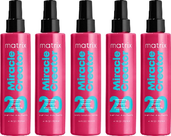 5 x Matrix Miracle Creator Leave-In Spray – Multifunctionele spray voor ...