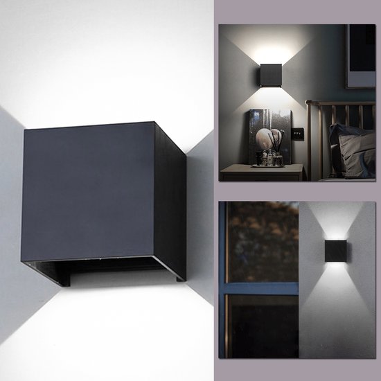 LED wandlamp wandlampen IP65 woonkamer hal lamp trap wandlamp buiten ...