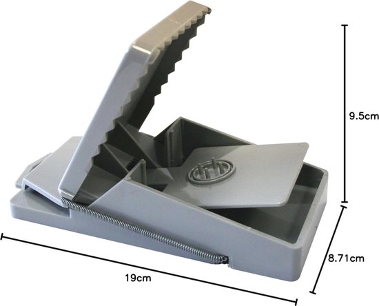 Grote kunststof rattenval voor effectieve rattenbestrijding | bol