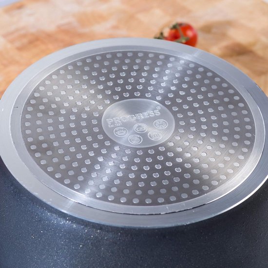 24 cm Non-Stick Diamond Stock Pot - Extra Large Cooking Pot | bol